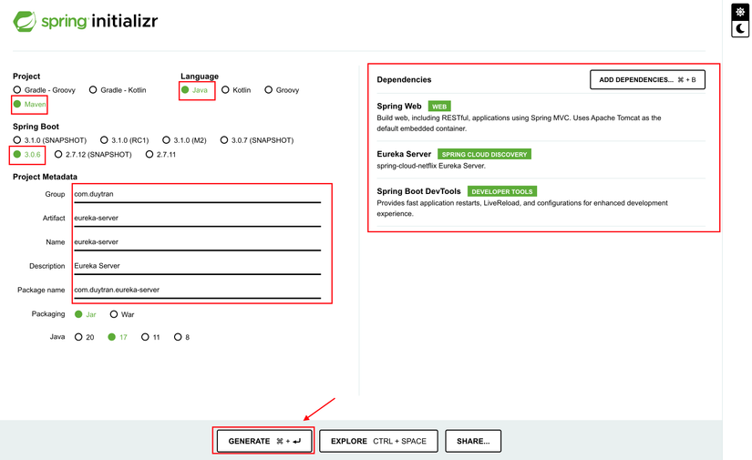 Microservices với Spring Boot và Spring Cloud (Phần 2) - Cấu hình dự án ...