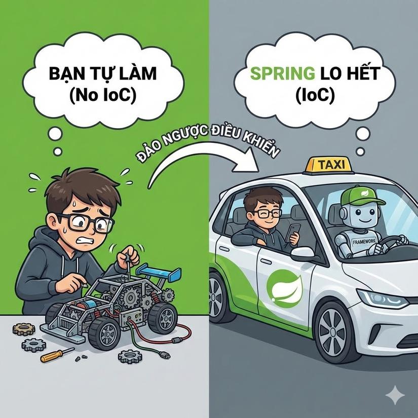 Giải Ngố: Inversion of Control (IoC)