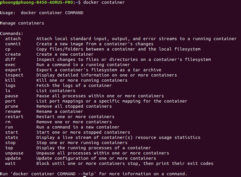 Chặng đường thứ hai đi đến với Docker(p2)