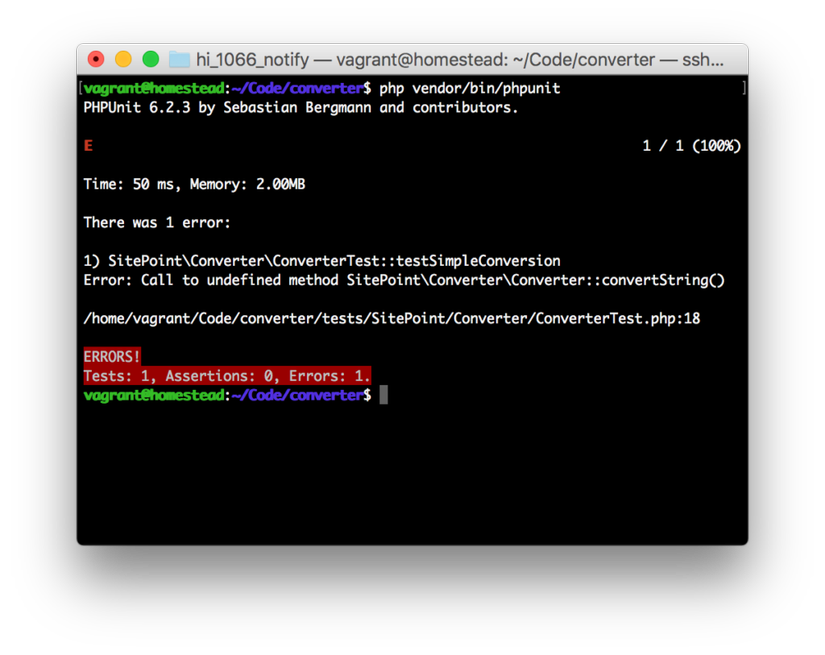 Re-Introducing PHPUnit – Getting Started with TDD in PHP