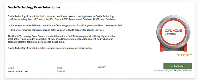 Thi Chứng Chỉ Oracle - Các thông tin về chứng chỉ Oracle - Oracle Database