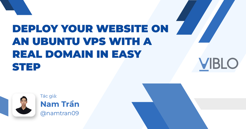 Deploy Your Website On An Ubuntu Vps With A Real Domain In Easy Step