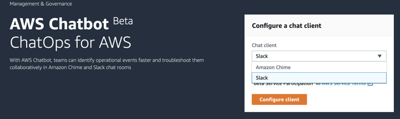 Làm quen với AWS Chatbot