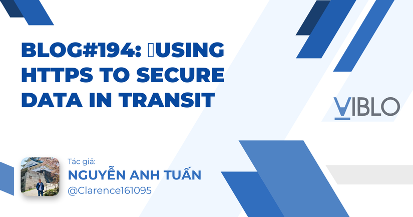 🔐Using HTTPS to Secure Data in Transit