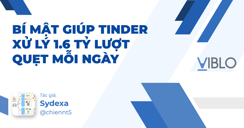 Bí mật giúp Tinder xử lý 1.6 tỷ lượt quẹt mỗi ngày