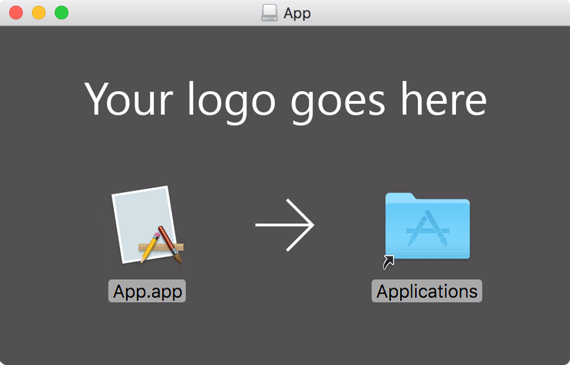 Create file DMG for MACOS