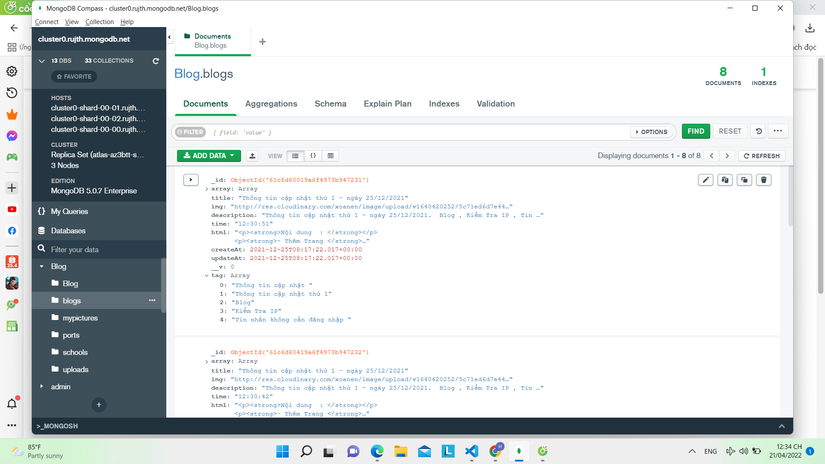 truy vấn bài viết liên quan bằng thẻ tags từ mongdb - Viblo