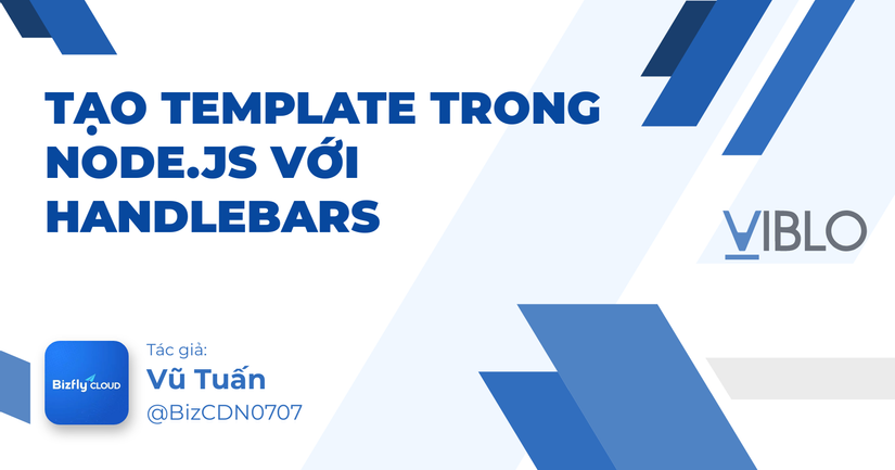 Tạo Template trong Node.js với Handlebars