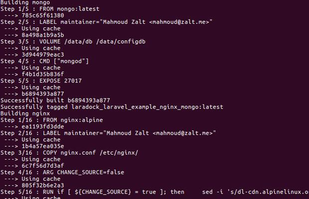 Xây Dựng Server Nginx và MongoDB Trong 5 Phút với Laradock