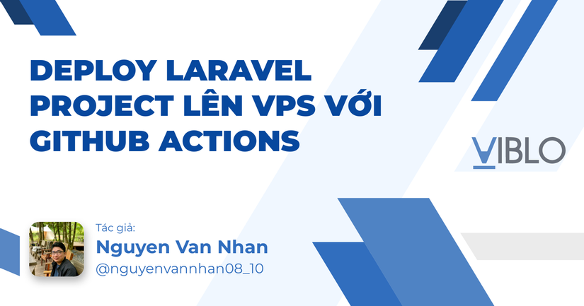 Deploy Laravel Project lên VPS với Github Actions