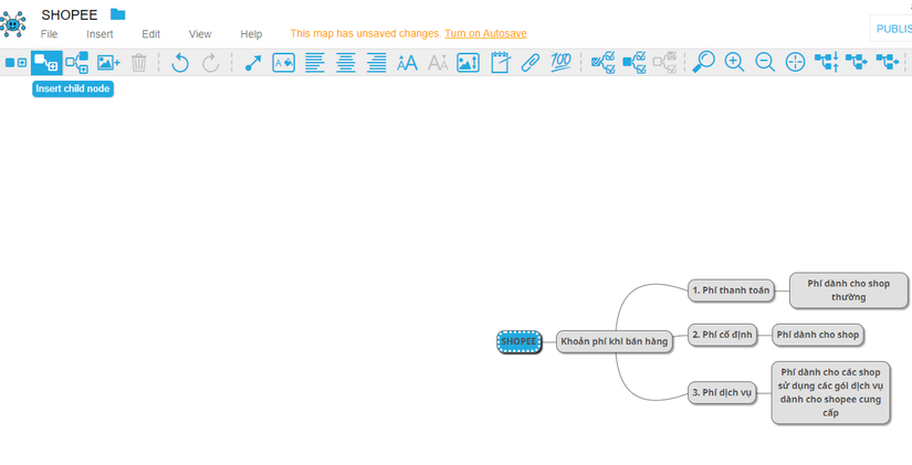 Hướng dẫn tạo Sơ đồ tư duy Mindmap với Google Drive