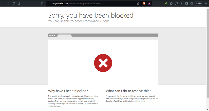 Tonymacx86 blocked - Viblo