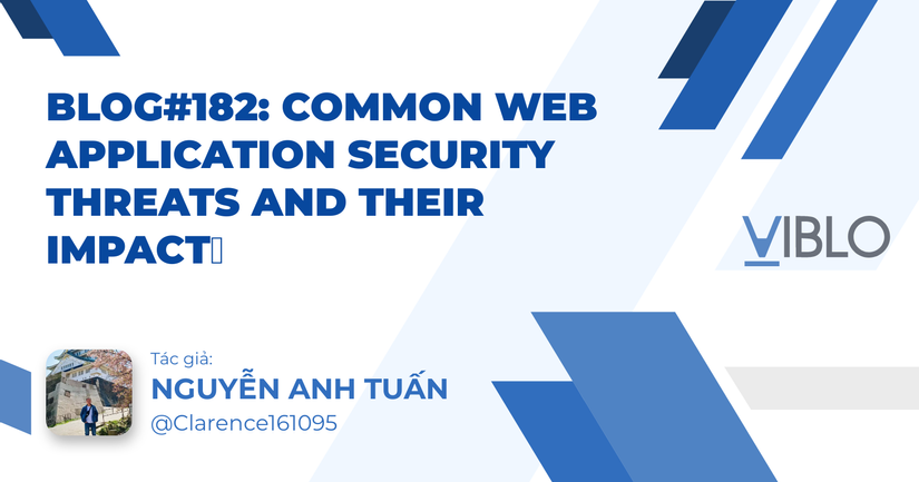 🔐common Web Application Security Threats And Their Impact