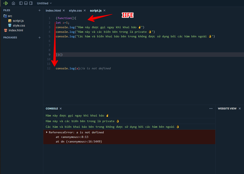 Các Khái Niệm Cần Nắm Khi Lập Trình Javascript 