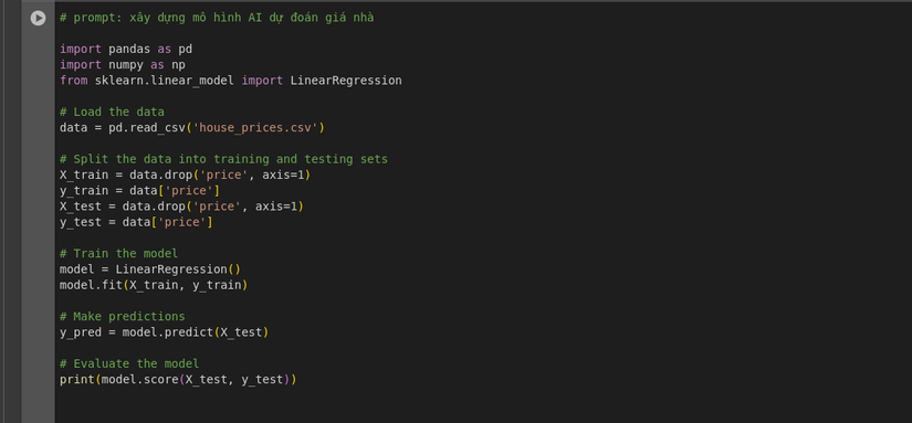 Viết code chỉ bằng mô tả, có thể không? Cùng thử Jupyter AI nhé.