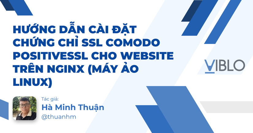 Hướng dẫn cài đặt chứng chỉ SSL Comodo PositiveSSL cho website trên ...