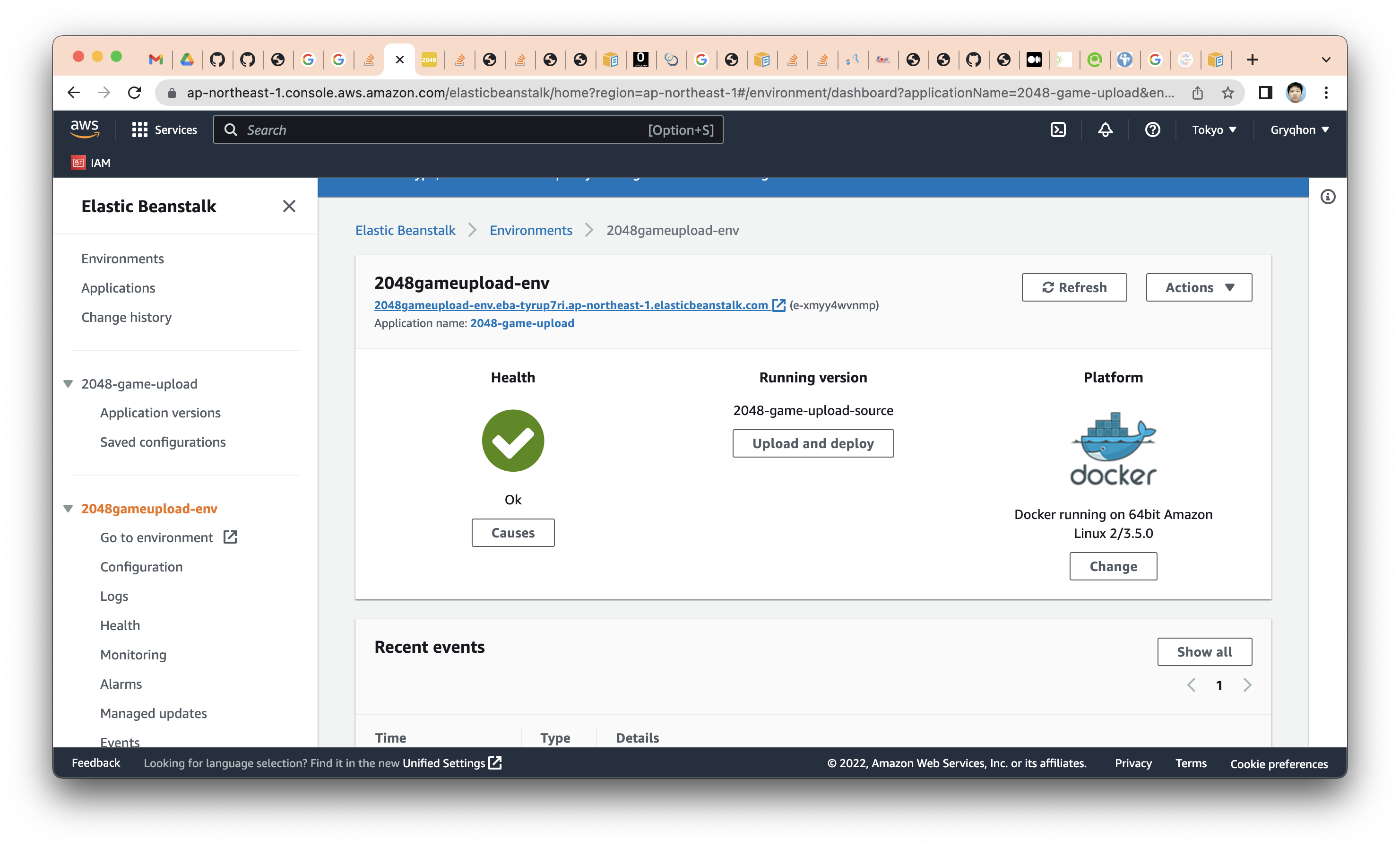 Deploy 1 app dùng container lên AWS Elastic Beanstalk