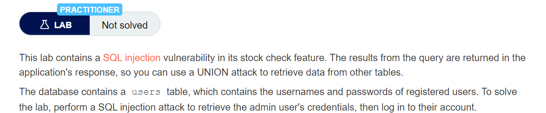 SQL injection vulnerabilities - Lỗ hổng SQL injection (Phần 8)