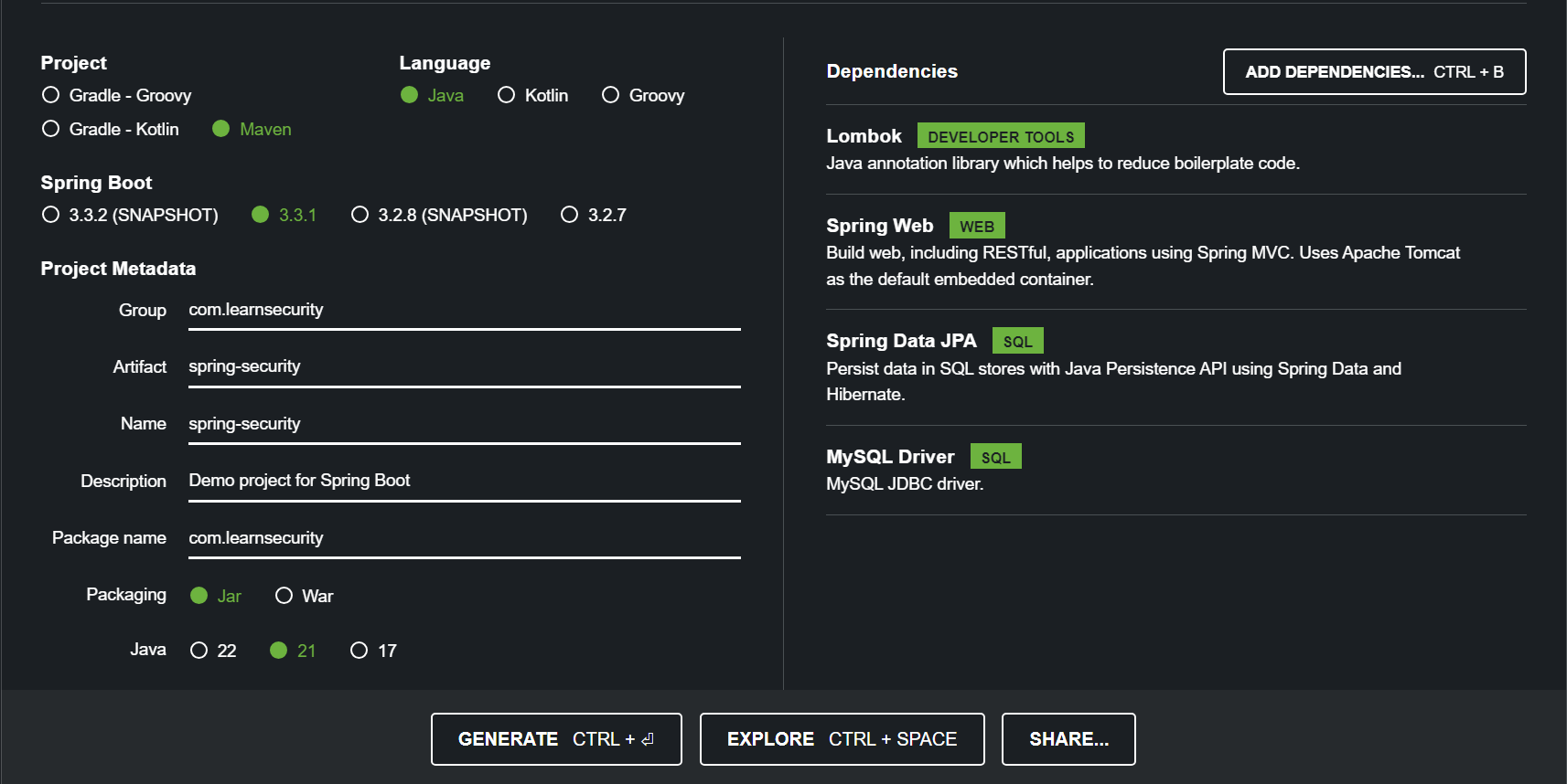 [Phần 1] Spring Security 6 with JWT, Oauth2