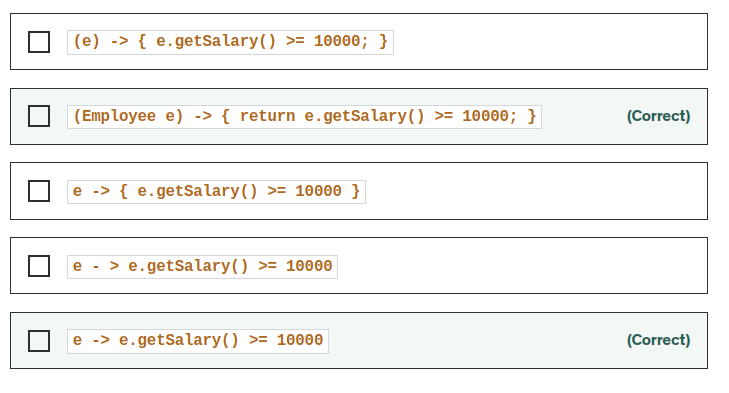 Java SE 8 Oracle Certified Associate 1Z0-808 - #7