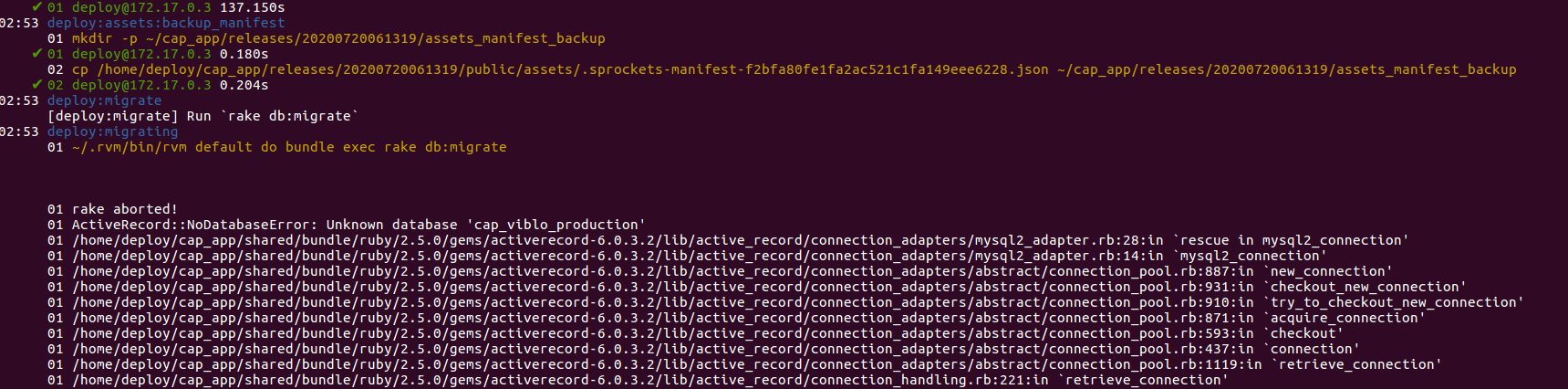 Deploy Rails with Capistrano, Docker, Nginx, Puma(Part 2) Deploy Rails with Capistrano, Docker, Nginx, Puma(Part 2)