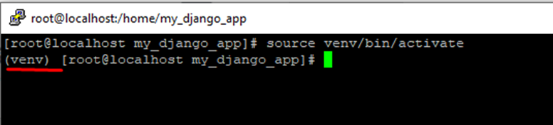 Cài đặt django trên centos 7