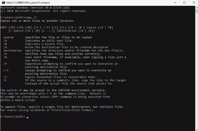 Những lệnh Run CMD thông dụng