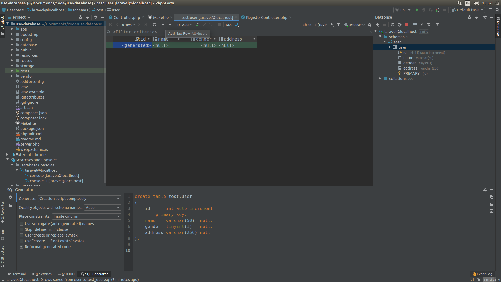 How does PHPStorm manage SQL database? - ITZone