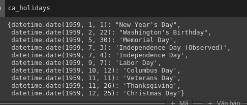Làm sao để trích xuất tính năng từ Dates bằng Python?