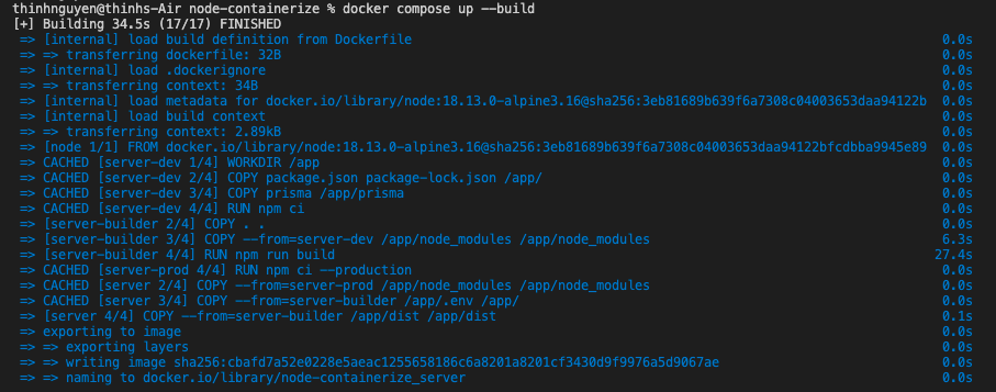 Dockerize, Containerize nodejs app thật chuẩn - Viblo Dockerize, Containerize nodejs app thật chuẩn - Viblo