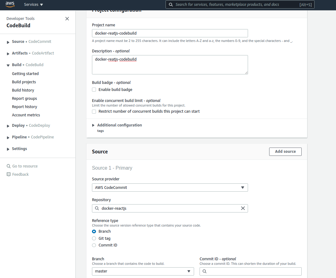 [AWS] Deploy Reactjs App Trên ECS Tích Hợp CI CD ( CodeCommit | CodeBuild | CodePipeline ) - AI ...