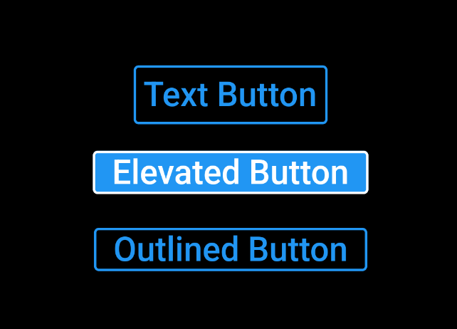 Flutter: Material Buttons 2.0 (Text Button, Elevated Button, Outlined ...
