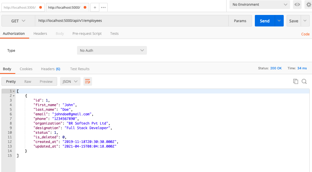 Tạo Api Với Nodejs Express Và Mysql