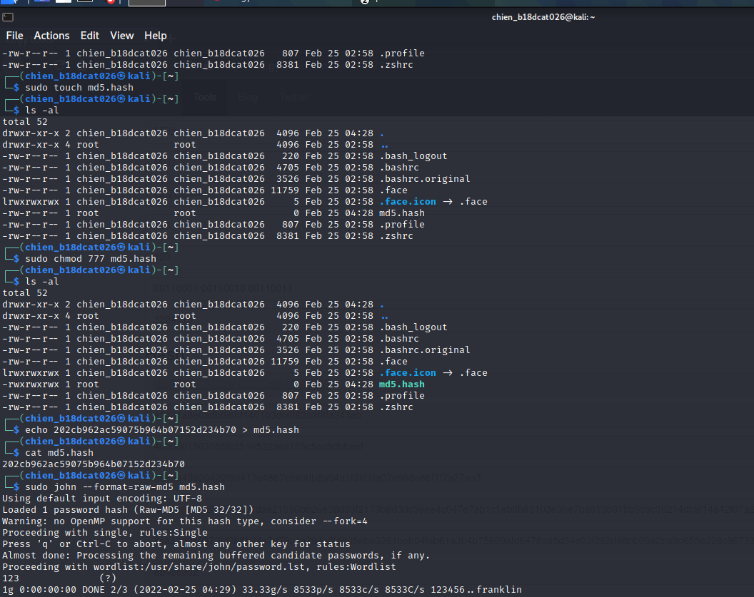 Tìm hiểu về các công cụ khai thác bảo mật trong kali linux (phần 2)