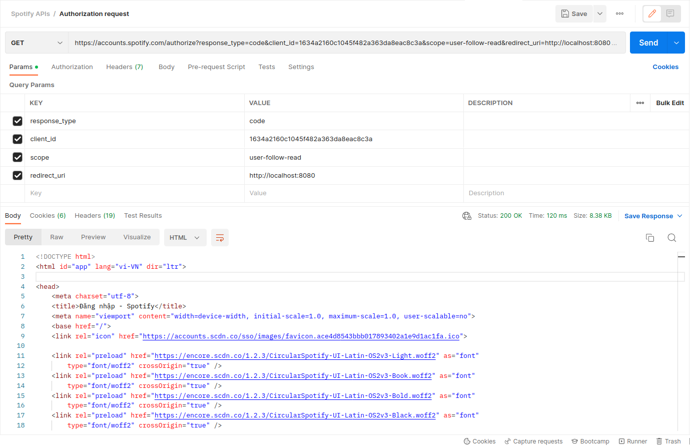 Oauth2 and Spotify Integration.