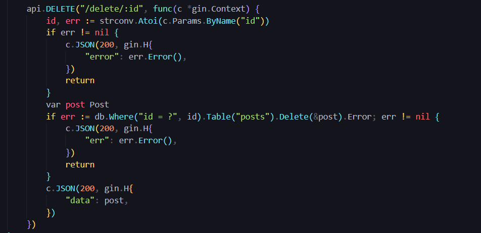 CRUD đơn giản với Go - Gin - PostgreSQL và ORM