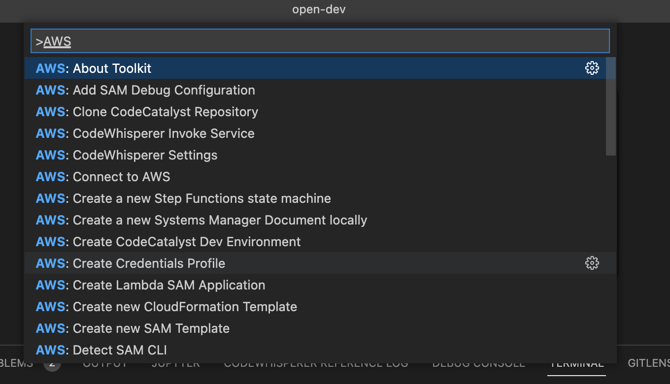 Cấu Hình Aws Credential