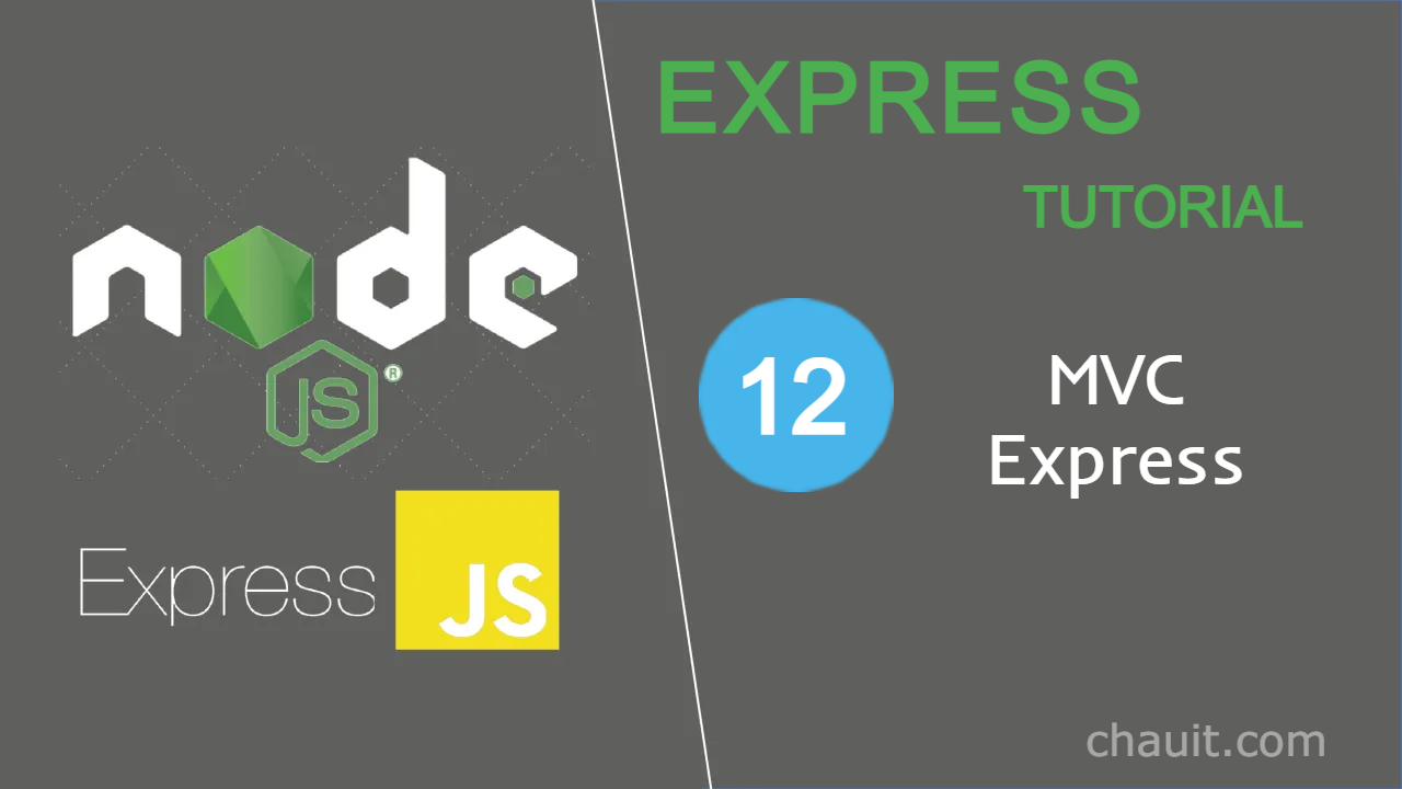 MVC trong Express và ví dụ minh họa - Viblo