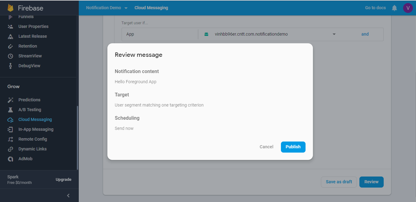 Thông báo (Notification) trong android với Firebase Cloud Messaging ...