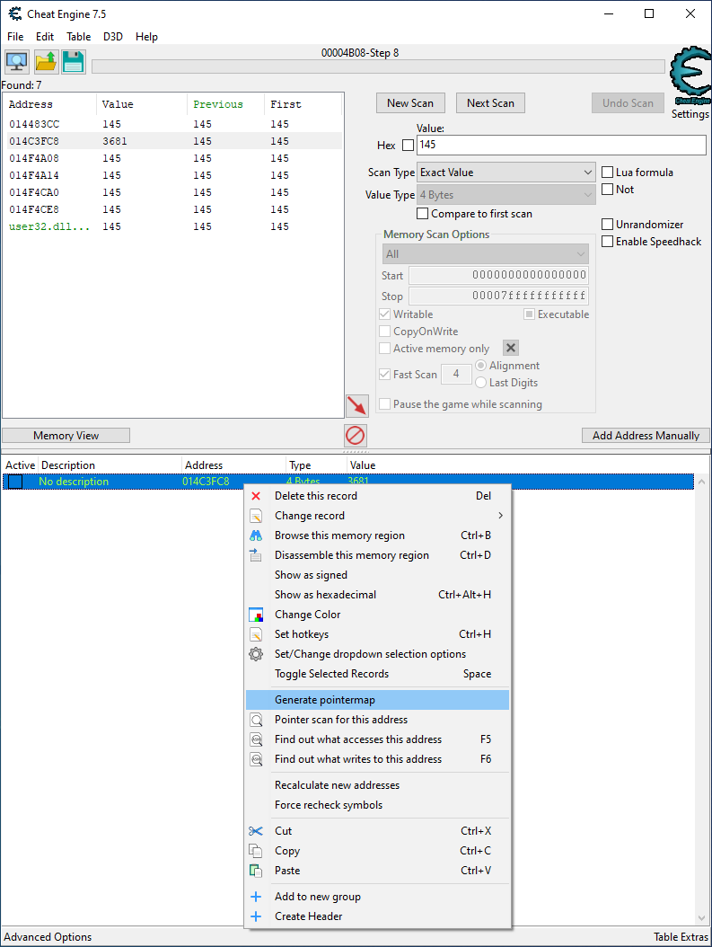 Hướng dẫn cơ bản về Cheat Engine - Multilevel Pointers (Phần 2)