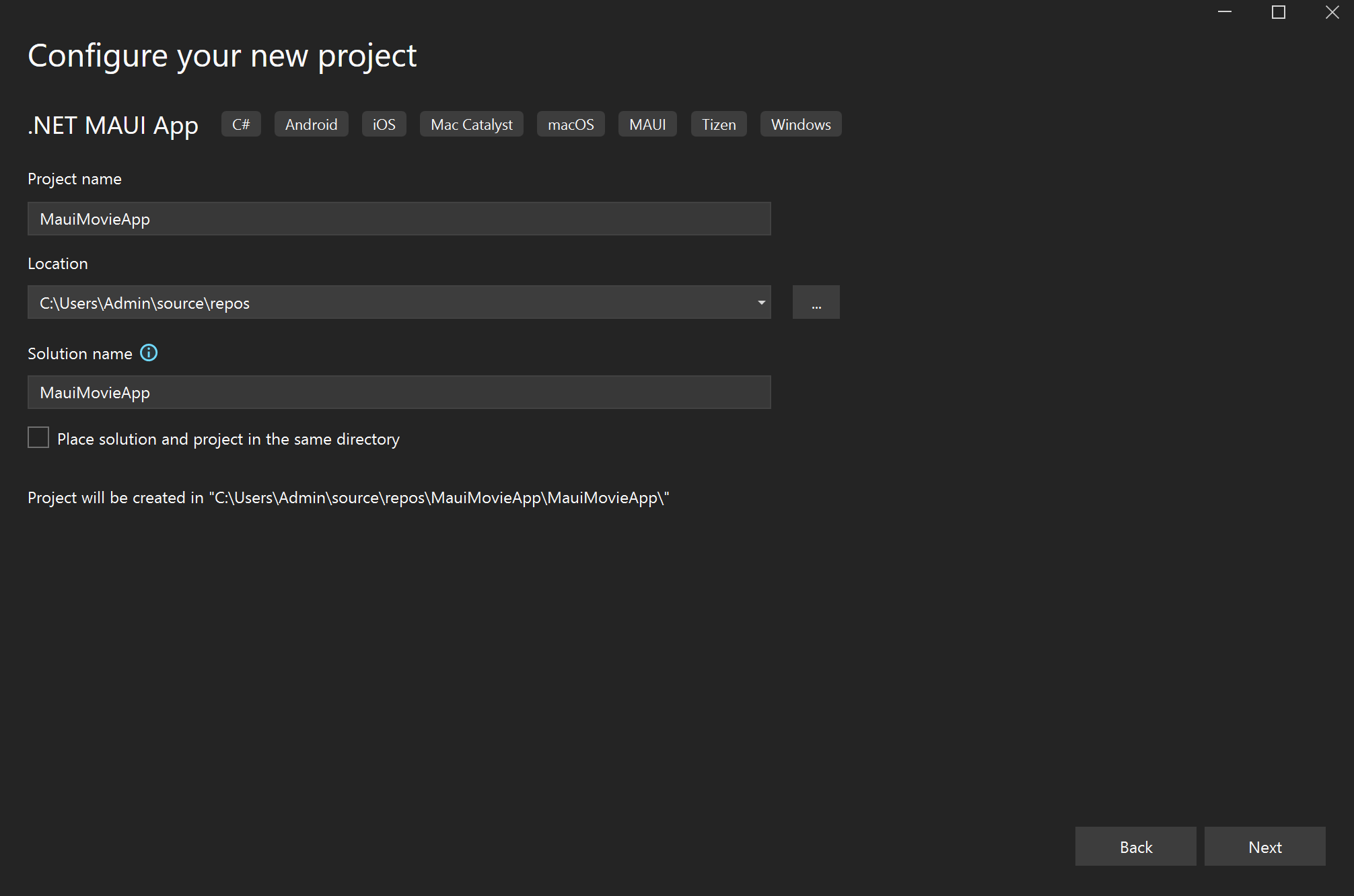 .Net Maui Movie App Tutorial
