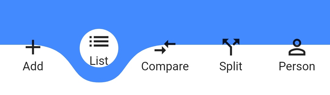 Custom Curved Bottom Navigation Bar trong Flutter - AI Design - Thiết ...