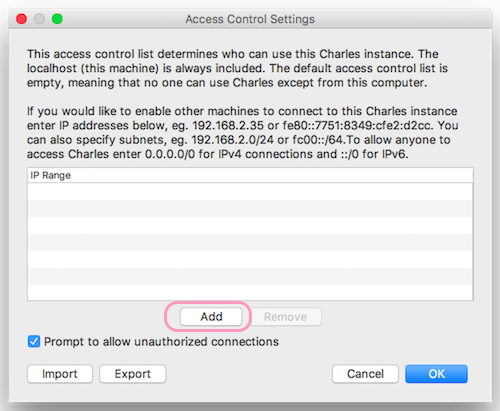 Giới thiệu về Charles Proxy