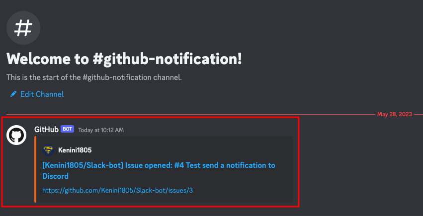 Webhooks 102: Practice send a new Github issue to Discord