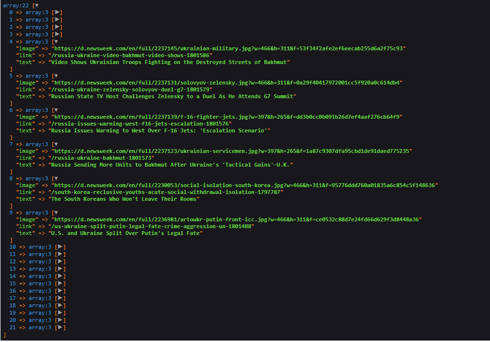 Hướng dẫn crawl data từ 1 trang web khác sử dụng Laravel