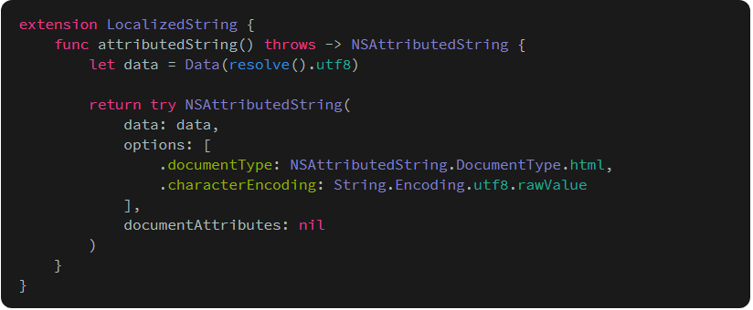 Style localized Text trong SwiftUI - AI Design - Thiết kế web theo yêu cầu tại Hồ Chí Minh