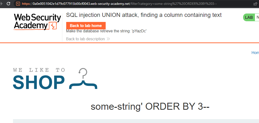 SQL injection vulnerabilities - Lỗ hổng SQL injection (Phần 3)